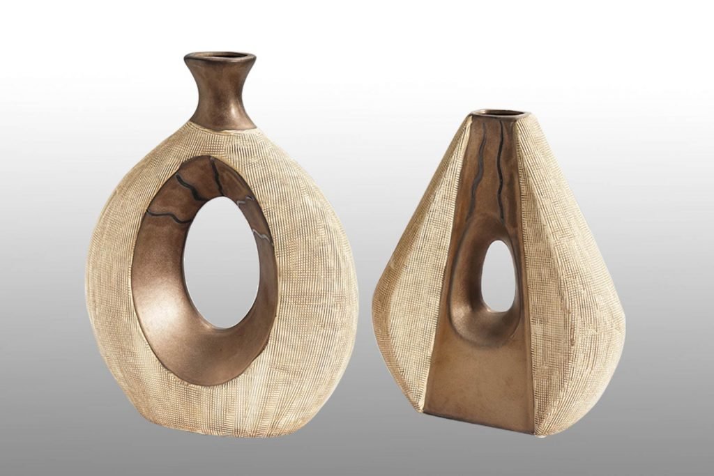 Oval Shape Vase - Bellagio Home